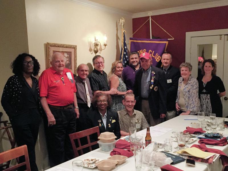 Rehoboth Beach Lions induct officers, install new member | Cape Gazette